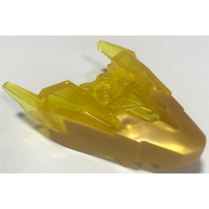 LEGO Dragon Head with Horns with Pearl Gold Face (82276) | Brick Owl ...