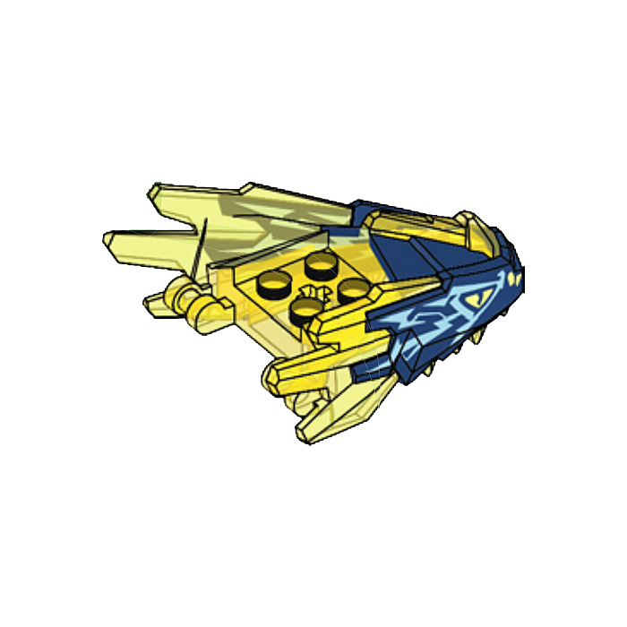 LEGO Dragon Head with Spikes with Dark Blue Face (102928) | Brick Owl ...