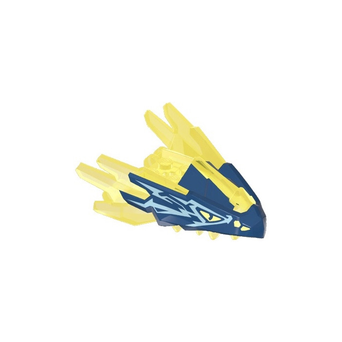 LEGO Dragon Head with Spikes with Dark Blue Face (102928) | Brick Owl ...