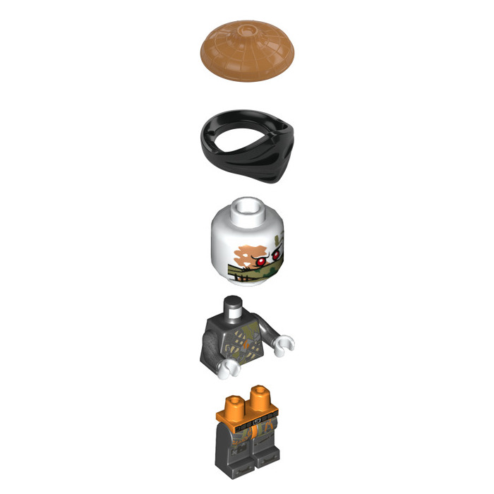 LEGO Dragon Hunter with Dark Flesh Hat Minifigure | Brick Owl