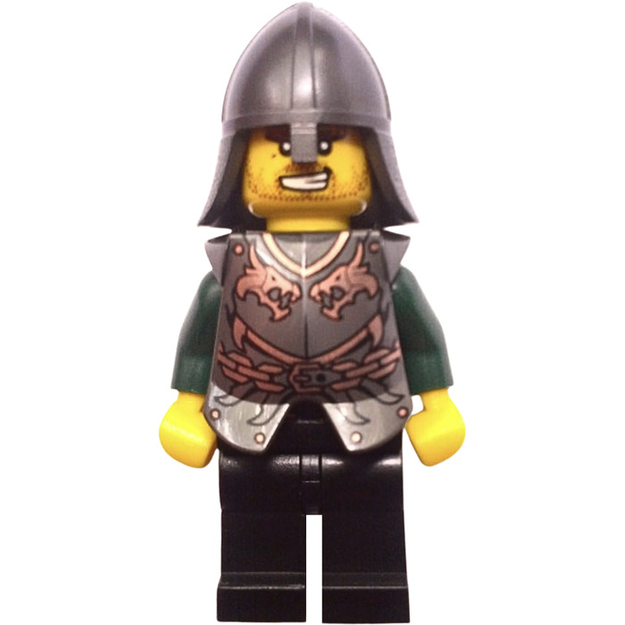LEGO Dragon Knight Armor with Chain, Helmet with Neck Protector Chess ...