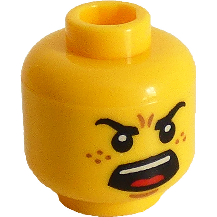 LEGO Dragon Suit Guy Minifigure Head (3626 / 37666) | Brick Owl
