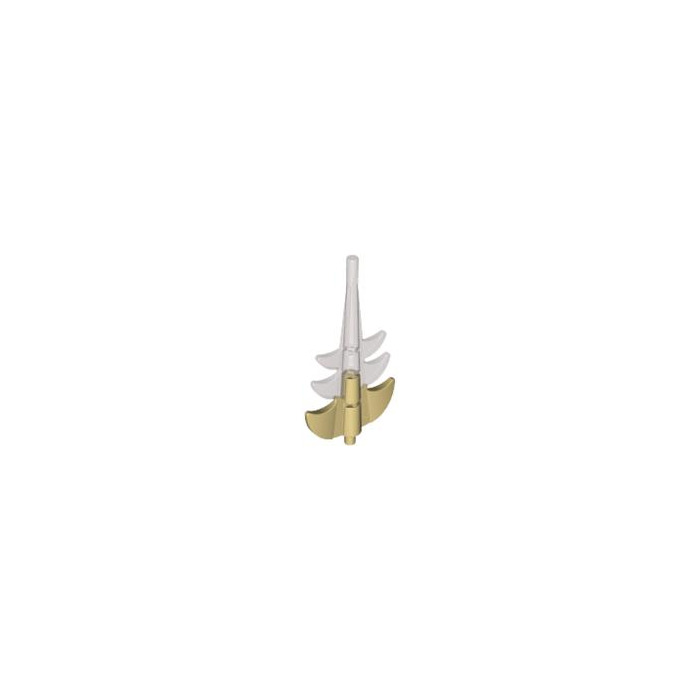 LEGO Dragon Tail End with Marbled Gray (51874) | Brick Owl