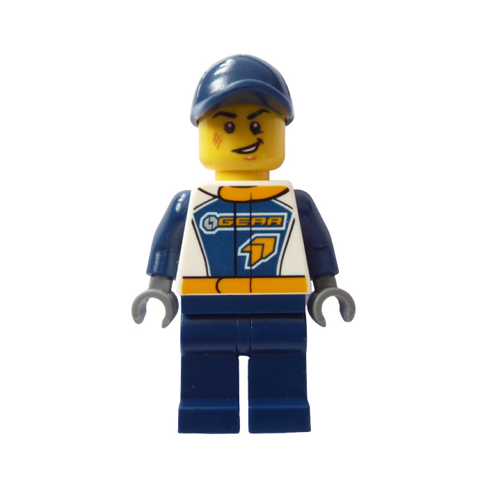 LEGO Dragster Race Car Driver with Cap | Brick Owl - LEGO Marketplace