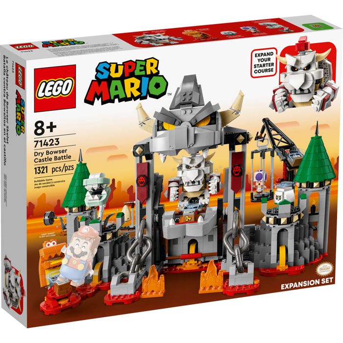 tdf ブラック36 Amazon.com: LEGO Super Mario Dry Bowser Castle Battle Expansion