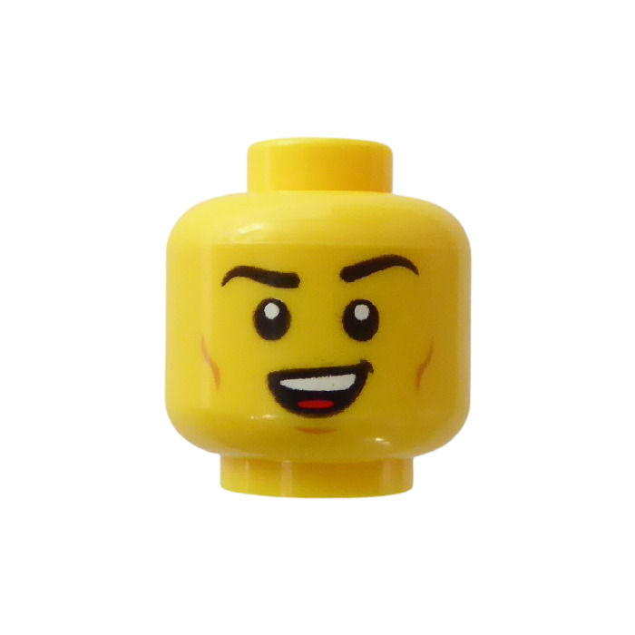 LEGO Dual Sided Head with Smirk (3626) | Brick Owl - LEGO Marketplace