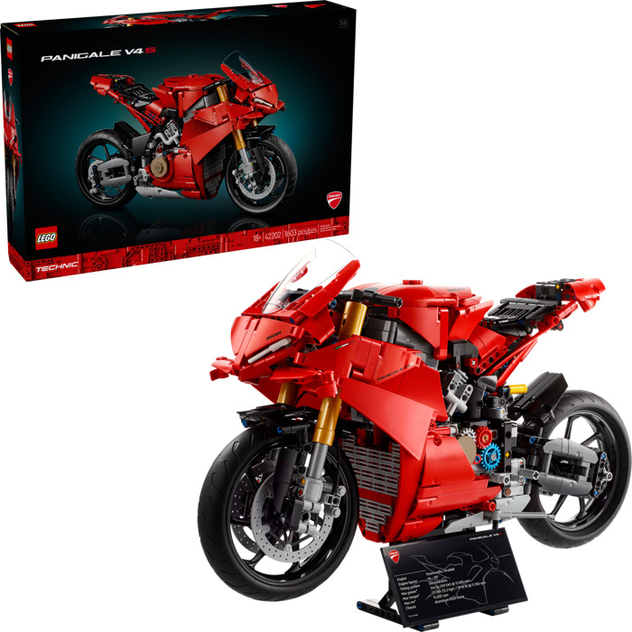 LEGO Ducati Panigale V4 S Motorcycle Set 42202 | Brick Owl - LEGO ...