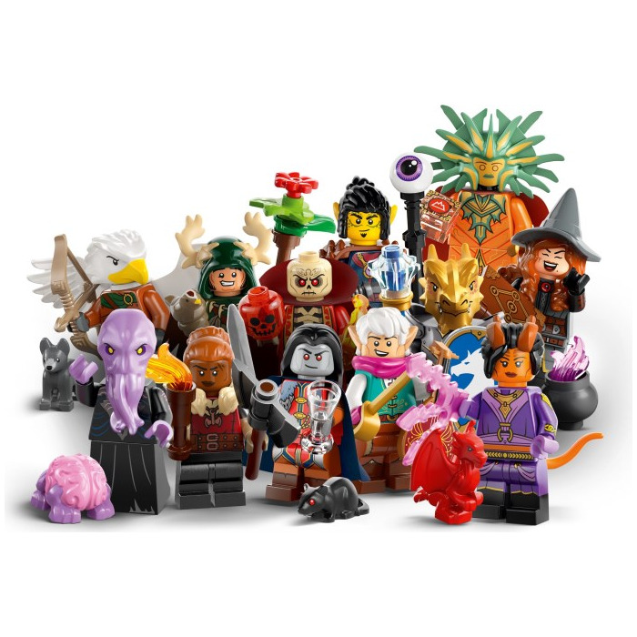 LEGO Dungeons & Dragons Series Collectable Minifigures Complete Set ...
