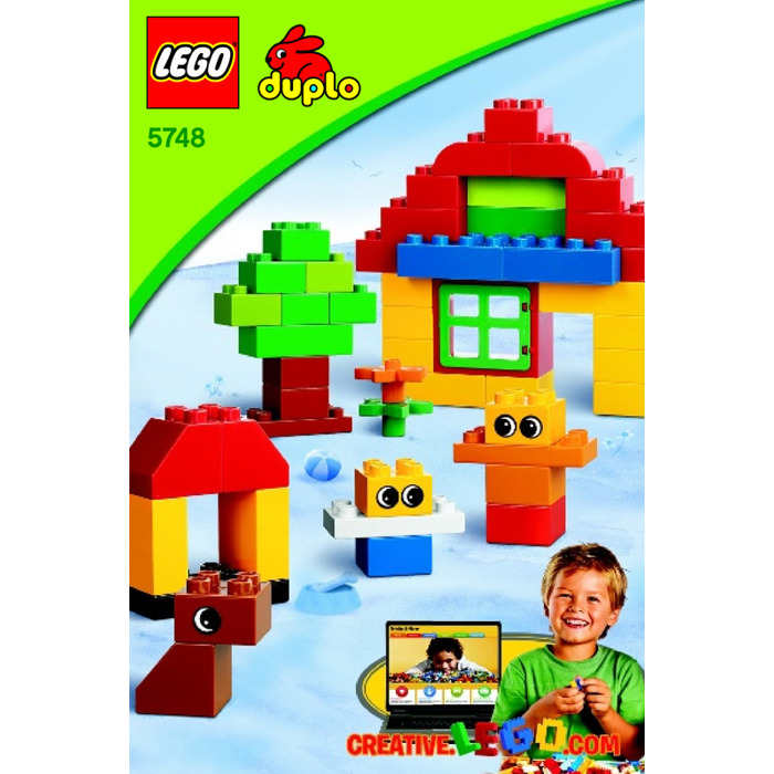 LEGO DUPLO Creative Building Kit Set 5748 Instructions | Brick Owl ...