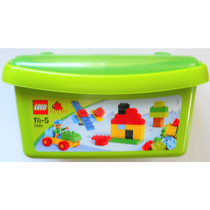 LEGO Duplo Large Brick Box Set with Green Plates 5380-2 | Brick Owl ...