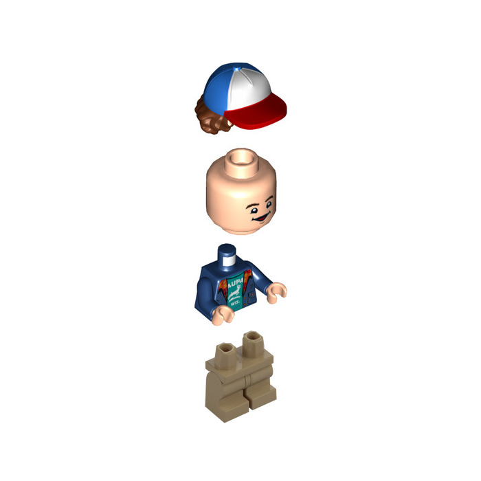 LEGO Dustin Henderson with Blue and White Cap Minifigure | Brick Owl