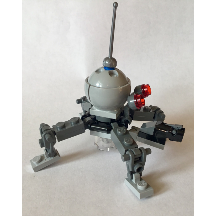 LEGO Dwarf Spider Droid with Medium Stone Gray Dome and Shooter ...