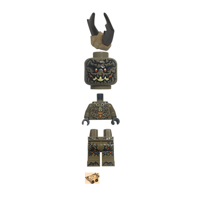 LEGO Earth Monster with Horns Minifigure | Brick Owl