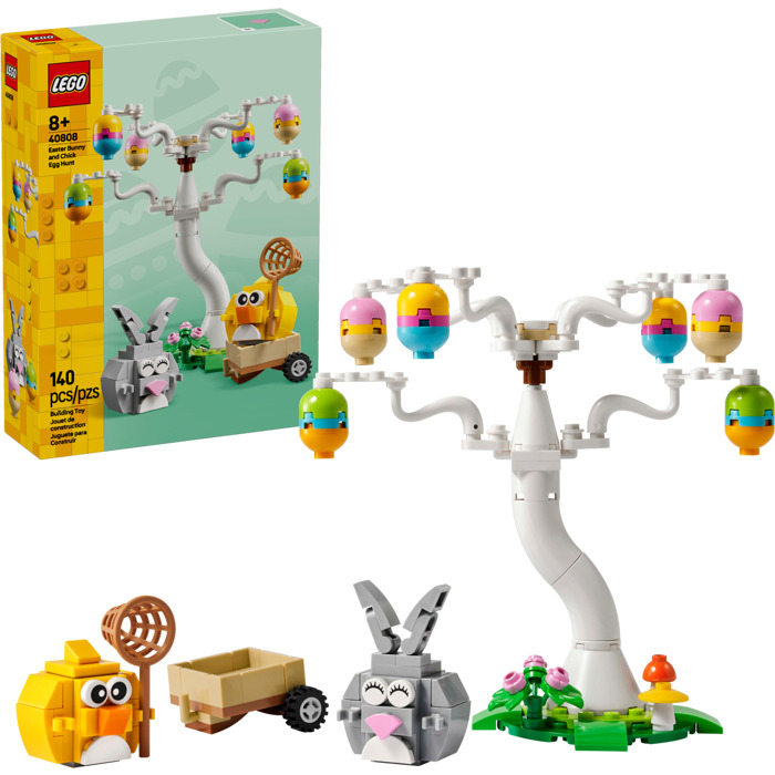 LEGO Easter Bunny and Chick Egg Hunt Set 40808 | Brick Owl - LEGO ...
