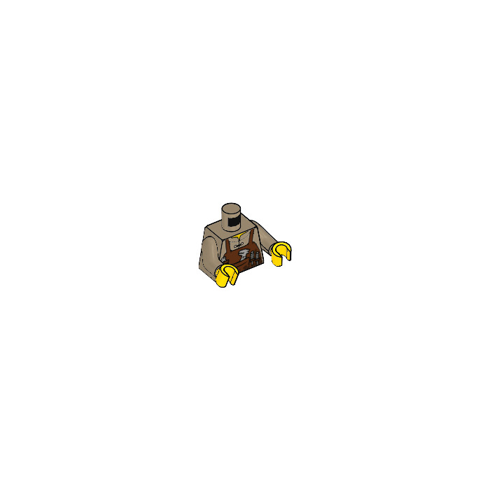 LEGO Ed Minifig Torso (973 / 76382) | Brick Owl - LEGO Marketplace