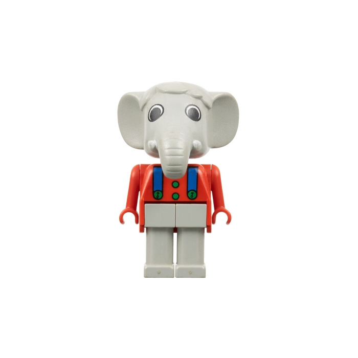LEGO Edward Elephant with Red Top with Blue Suspenders Fabuland Figure ...