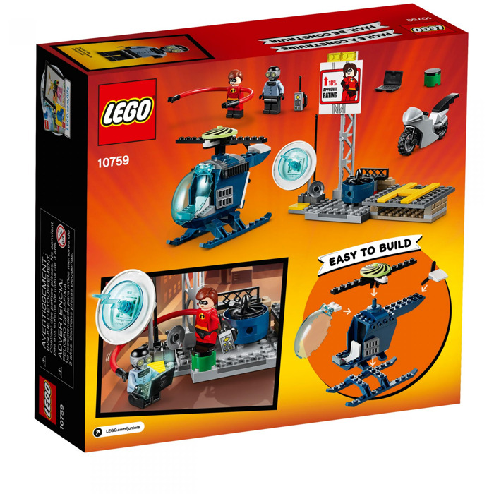 LEGO Elastigirl's Rooftop Pursuit 10759 Packaging | Brick Owl - LEGO ...