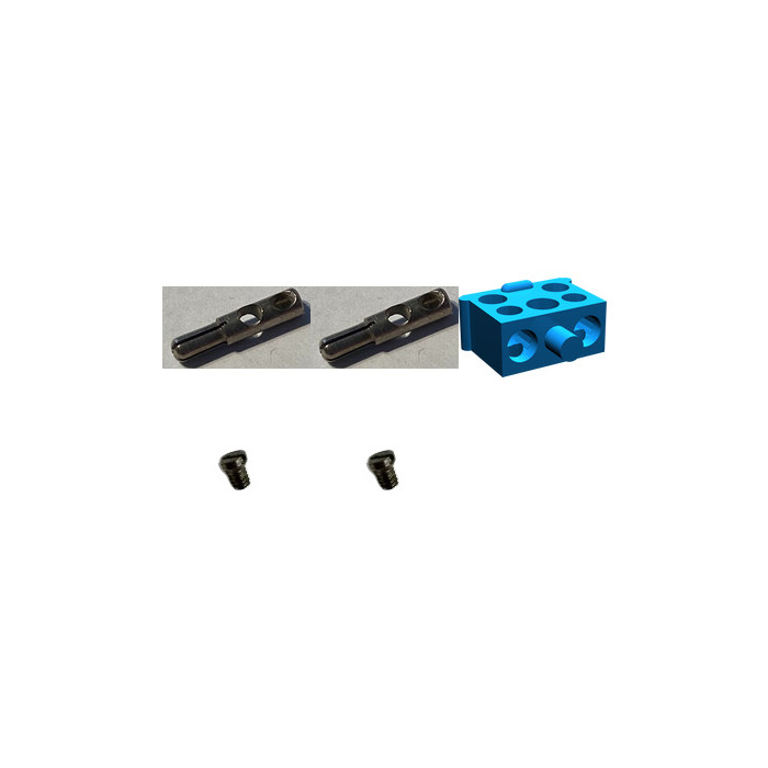 LEGO Electric Plug Double Narrow (Complete) (766 / 70423) | Brick Owl