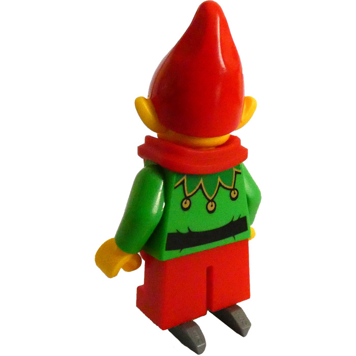 LEGO Elf (Red Hat) with Skates Minifigure | Brick Owl - LEGO Marketplace