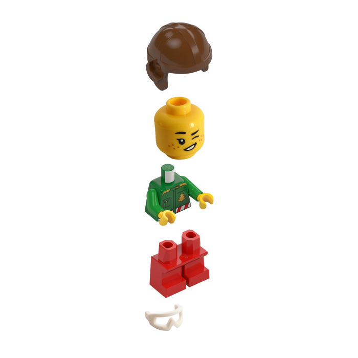 LEGO Elf with Aviator Hat and Goggles Minifigure | Brick Owl