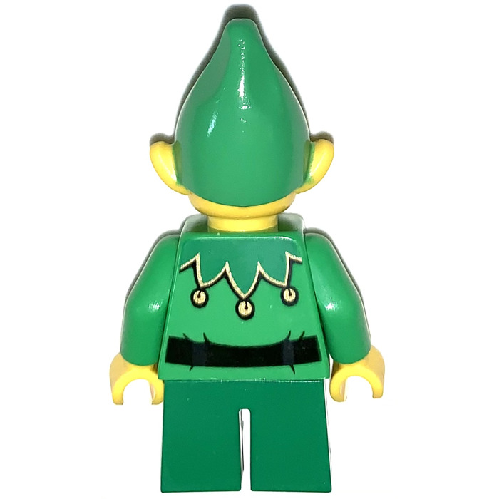 LEGO Elf with Green Collar with Bells (Open Mouth) Minifigure | Brick Owl