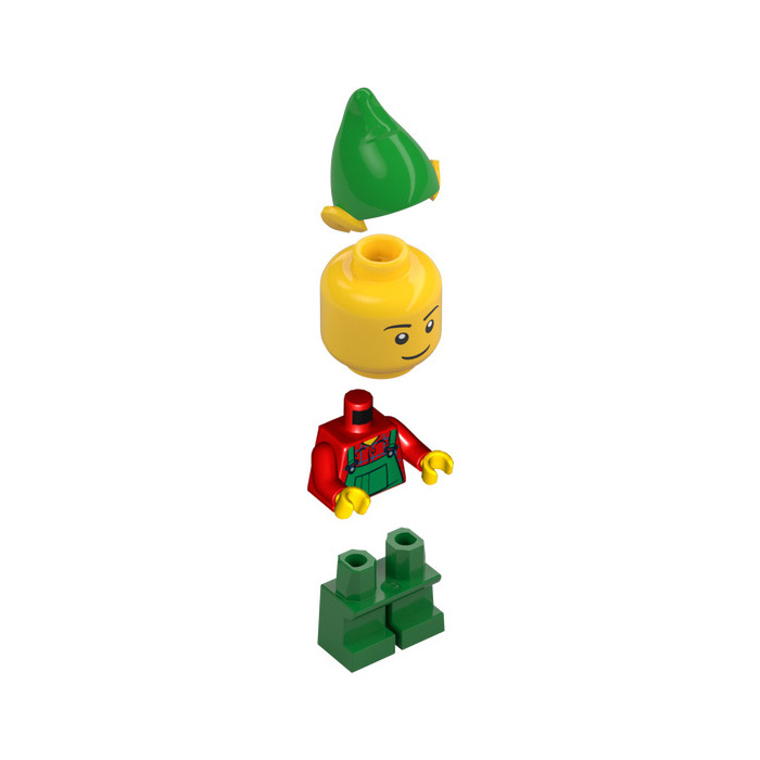 LEGO Elf with Green Overalls Minifigure | Brick Owl - LEGO Marketplace
