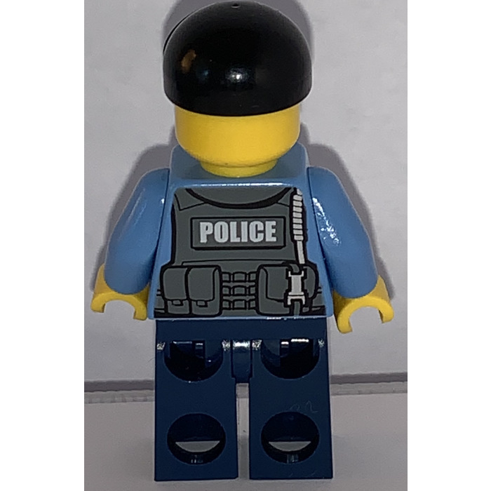 LEGO Elite Police Officer with Cap Minifigure with Brown Beard | Brick Owl