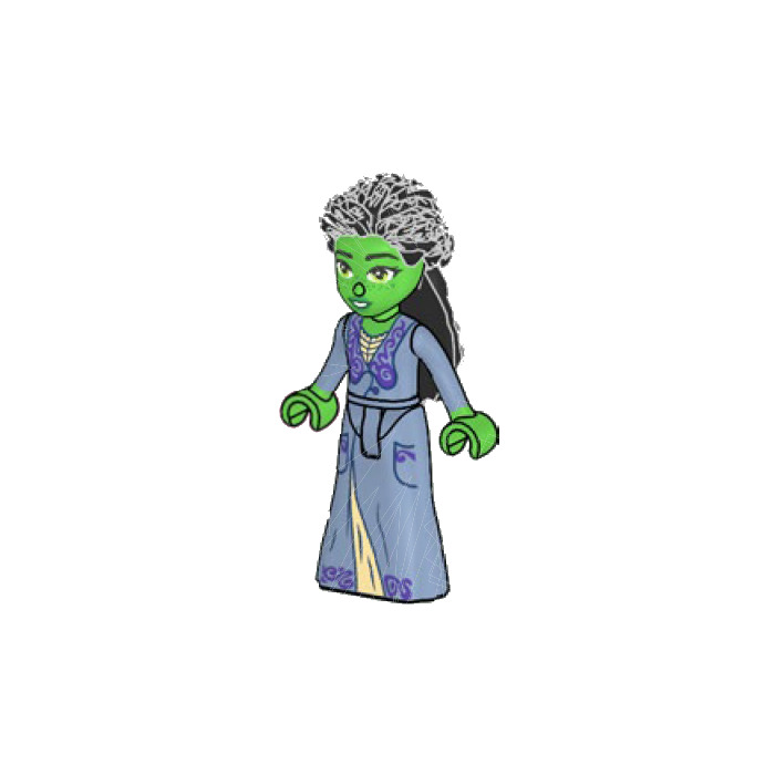 LEGO Elphaba with Sand Blue Dress Minifigure | Brick Owl - LEGO Marketplace
