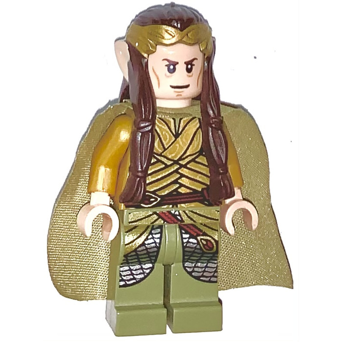 LEGO Elrond with Gold Robe and Olive Green Cape Minifigure | Brick Owl ...