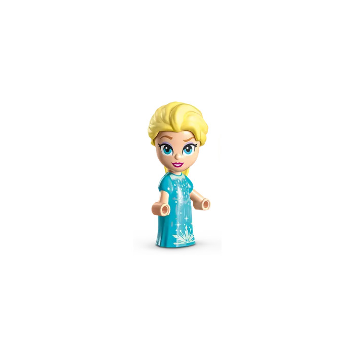LEGO Elsa (Micro Doll) with Medium Azure Dress Minifigure | Brick Owl ...