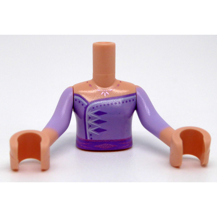 LEGO Elsa with Lavender Dress Friends Torso (35677 / 92456) | Brick Owl ...