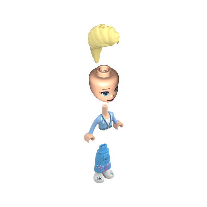 LEGO Elsa with Medium Blue Skirt and Smirk Minifigure | Brick Owl ...
