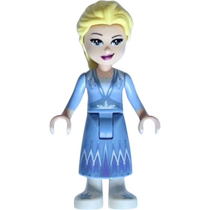 LEGO Elsa with Medium Blue Skirt and Smirk Minifigure | Brick Owl ...