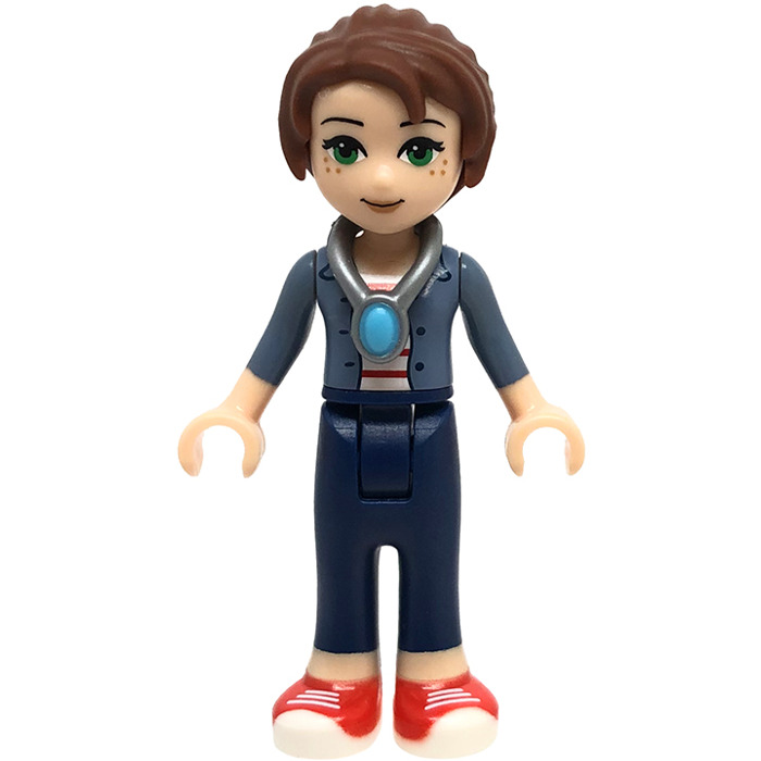 LEGO Emily Jones with Sand Blue Jacket Minifigure | Brick Owl - LEGO ...