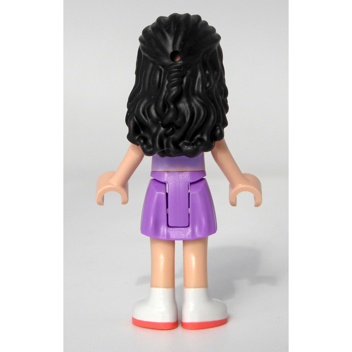 LEGO Emma with Cat Top and Lavender Skirt Minifigure | Brick Owl