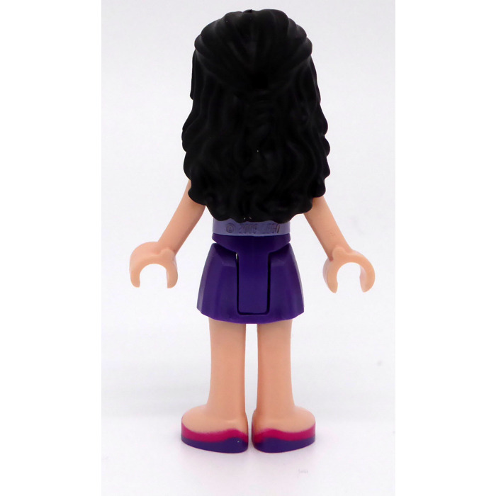 LEGO Emma with Lavender Flower Top and Purple Skirt Minifigure | Brick Owl