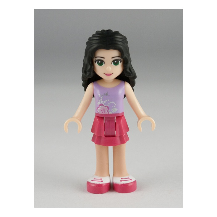 LEGO Emma with Lavender Top and Magenta Skirt Minifigure | Brick Owl