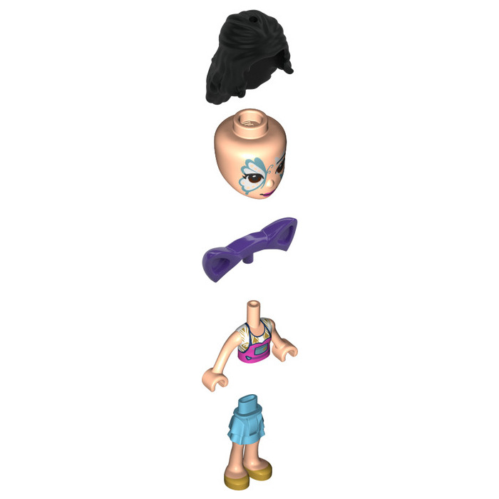 LEGO Emma with Pink Apron and Cat Ears Minifigure | Brick Owl