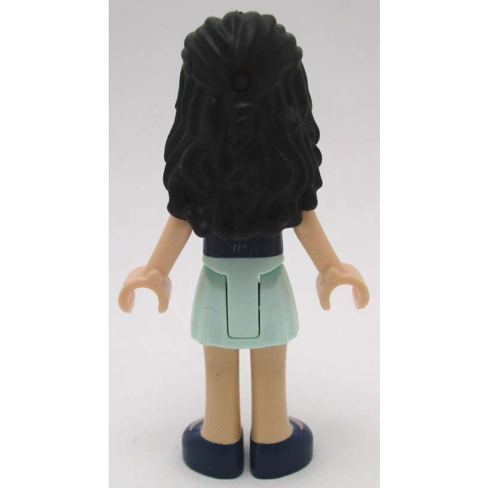 LEGO Emma with Pink Swirl Top and Aqua Skirt Minifigure | Brick Owl