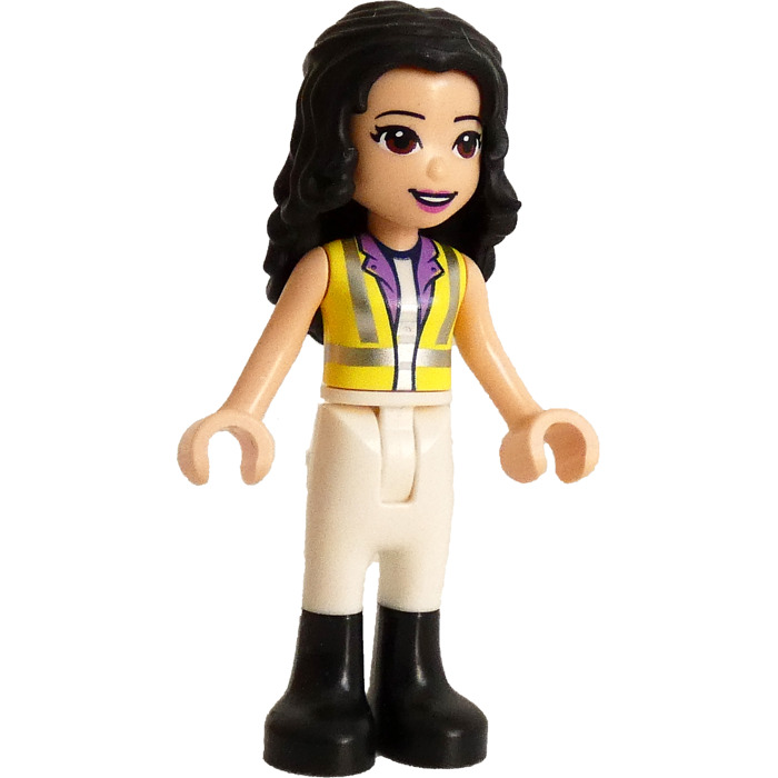 LEGO Emma with Safety Vest Minifigure | Brick Owl