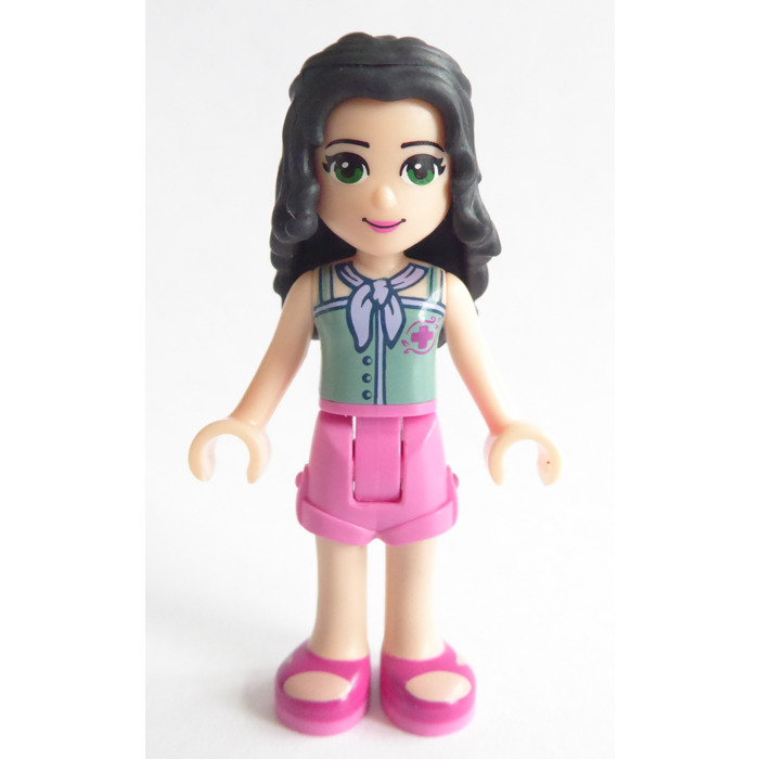 LEGO Emma with Sand Green Top Minifigure | Brick Owl - LEGO Marketplace