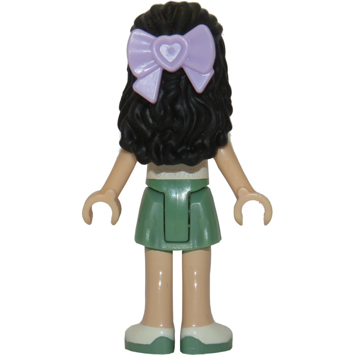 LEGO Emma with White Plaid Shirt and Bow Minifigure | Brick Owl