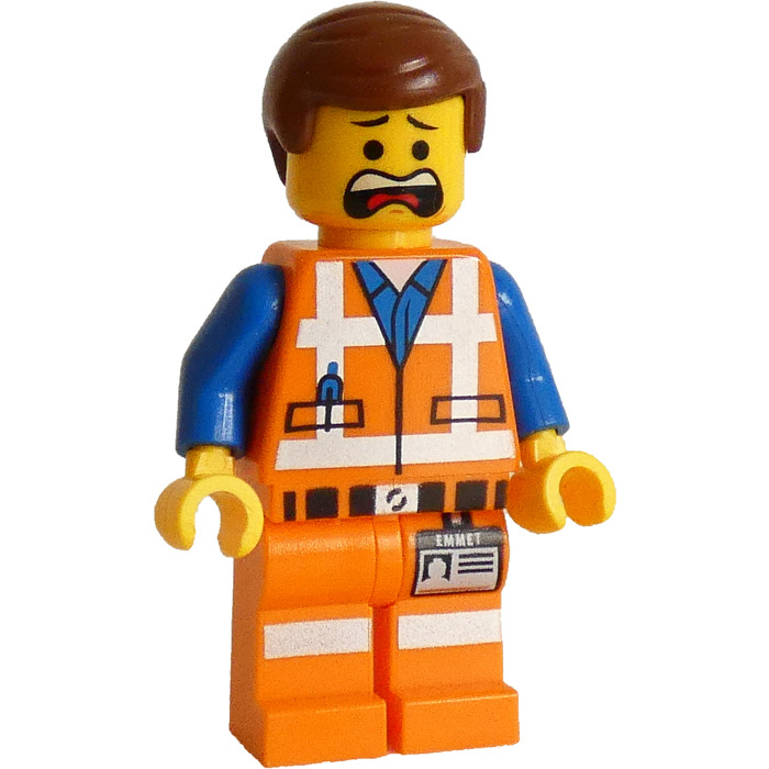 LEGO Emmet (Smirk / Scared) Minifigure | Brick Owl - LEGO Marketplace
