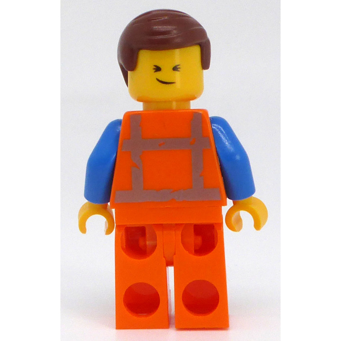 LEGO Emmet with Worn Uniform (Smile / Smile) Minifigure | Brick Owl