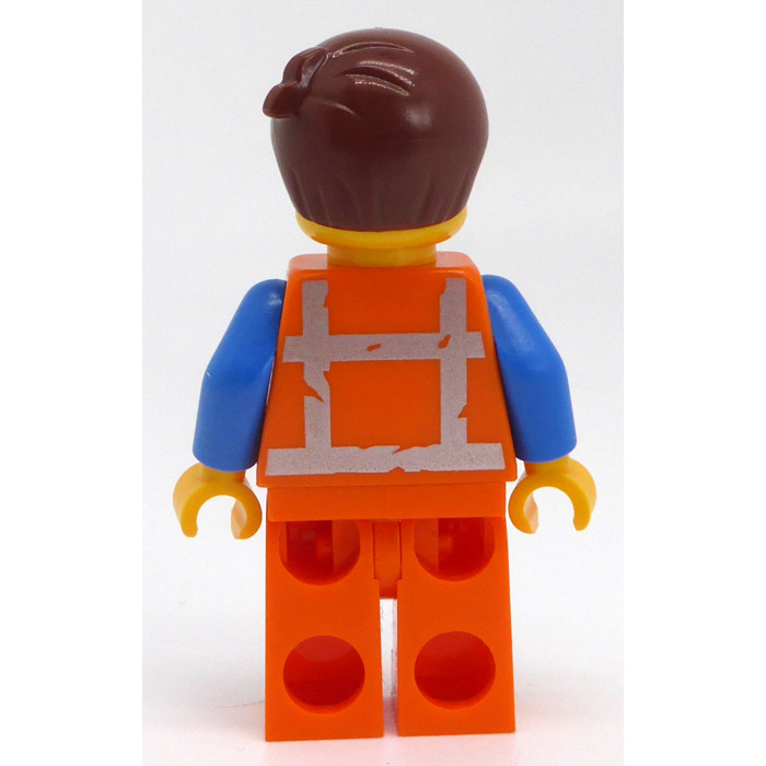 LEGO Emmet with Worn Uniform (Smirk / Angry) Minifigure | Brick Owl ...