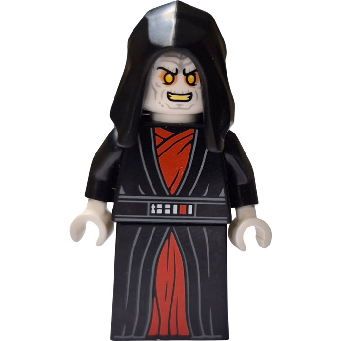 LEGO Emperor Palpatine with Black and Red Robe Minifigure | Brick Owl ...