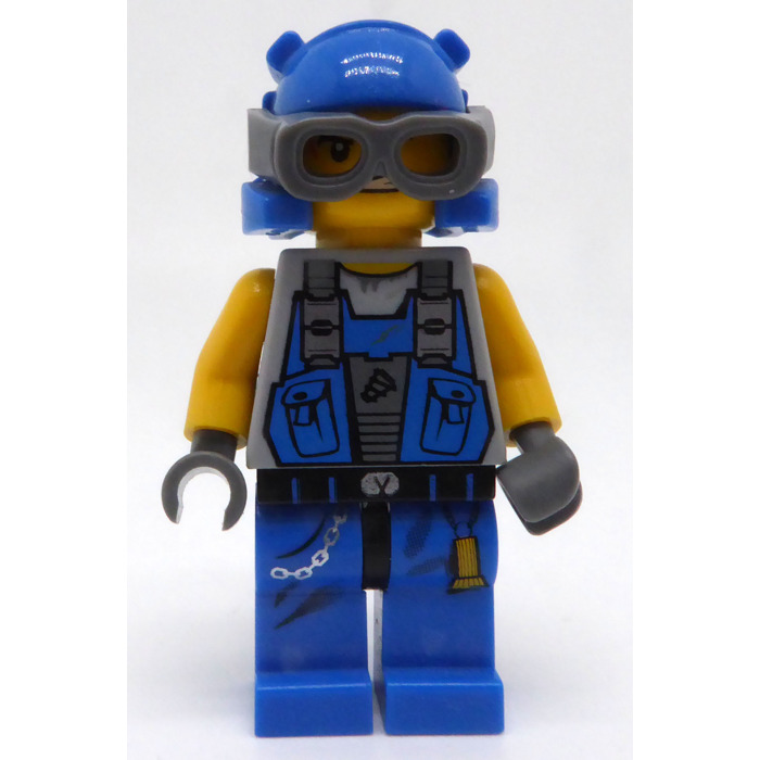 LEGO Engineer with Blue Outfit and Goggles Minifigure | Brick Owl ...