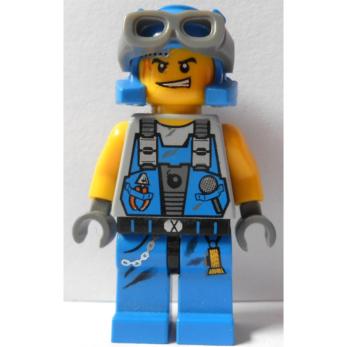 LEGO Engineer with Blue Outfit and Goggles Minifigure | Brick Owl ...
