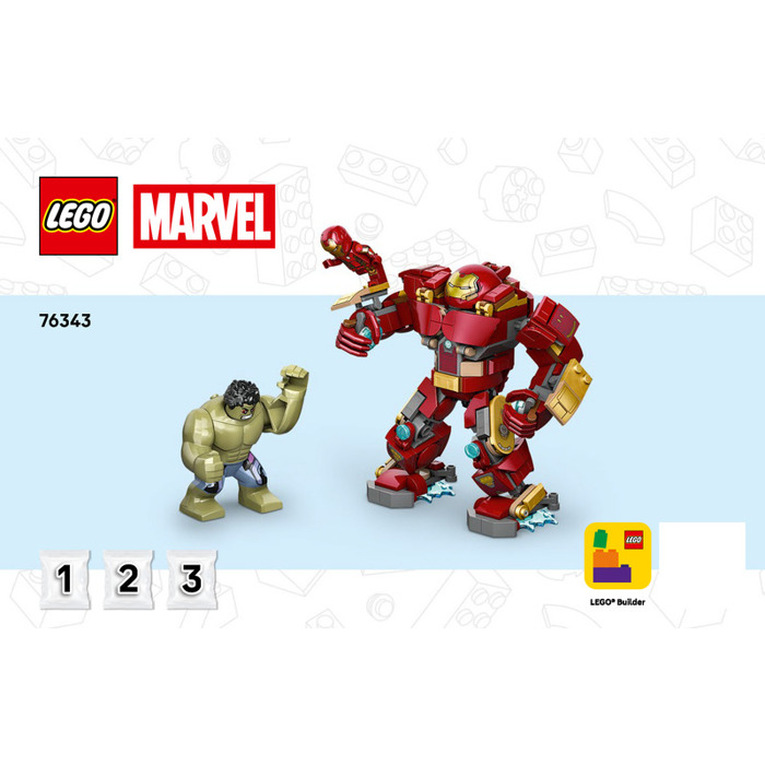 LEGO Epic Battle: Hulkbuster vs. The Hulk 76343 Instructions | Brick ...