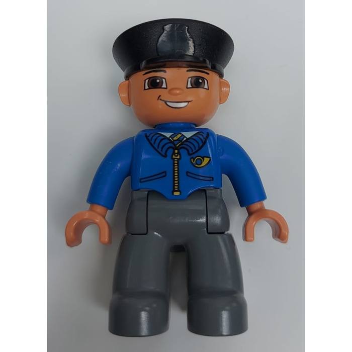 LEGO Eric the Postman Duplo Figure (Open Mouth Smile) | Brick Owl ...